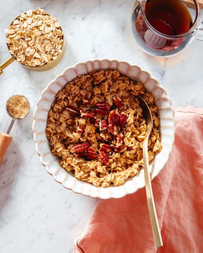 Maple Brown Sugar Oatmeal – A Couple Cooks