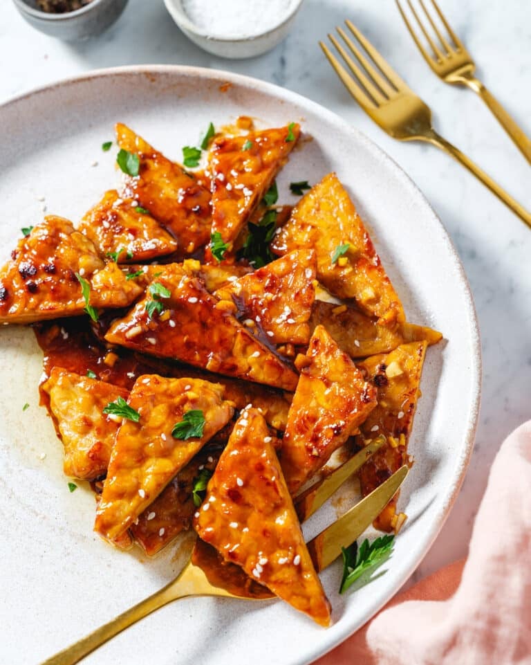 Marinated Tempeh – A Couple Cooks