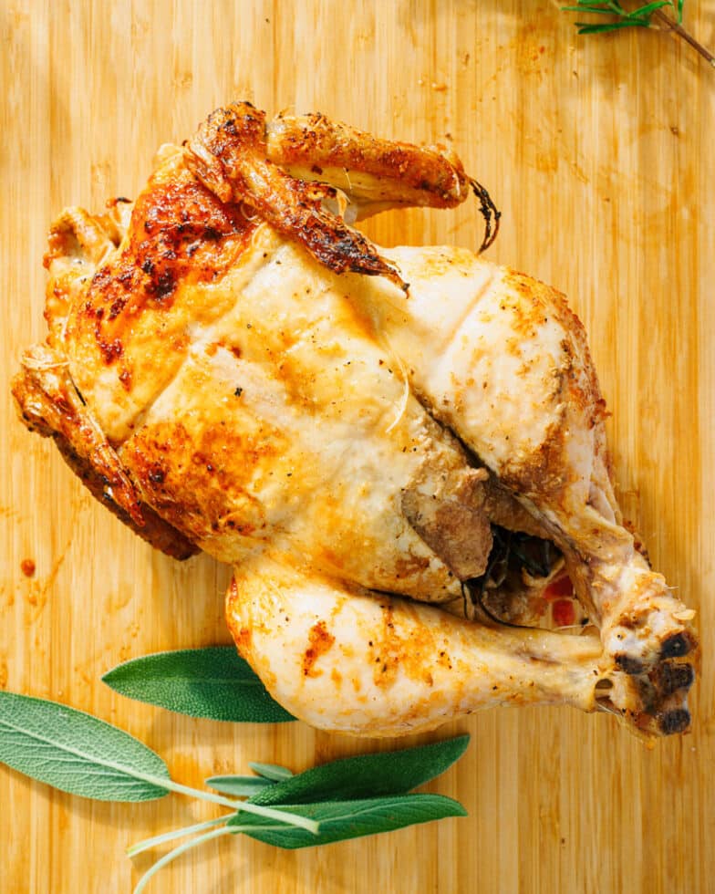 How to Carve a Chicken – A Couple Cooks