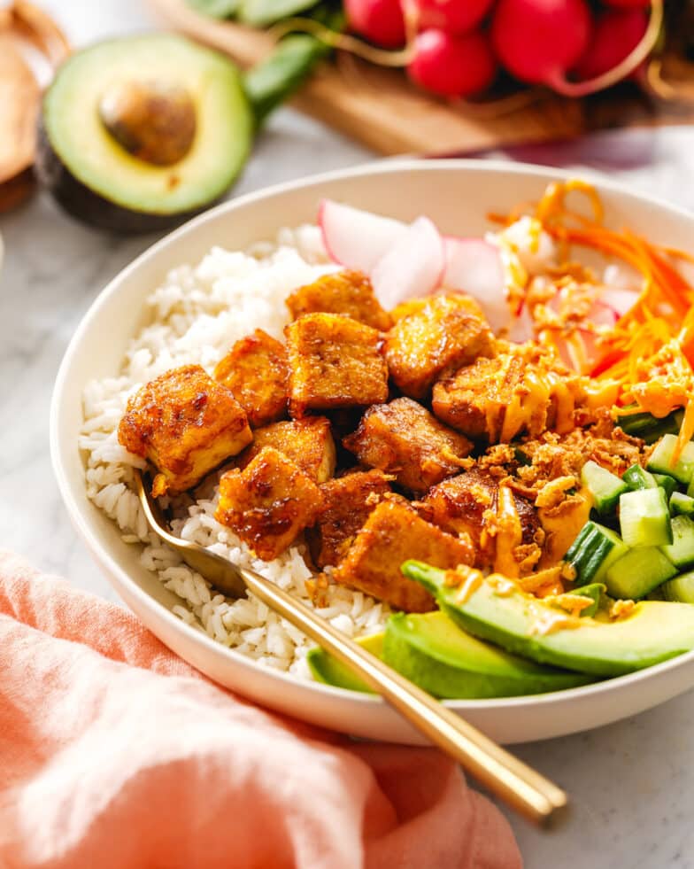 Tofu Bowl – A Couple Cooks