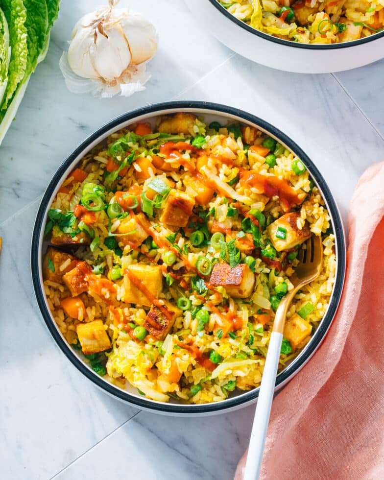 Tofu Fried Rice – A Couple Cooks