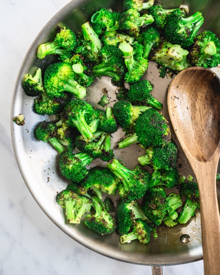 Simple Sauteed Broccoli – A Couple Cooks