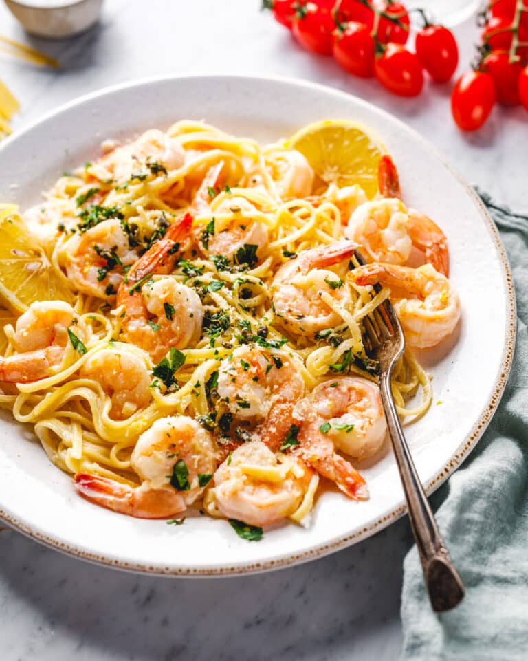 Shrimp Linguine – A Couple Cooks