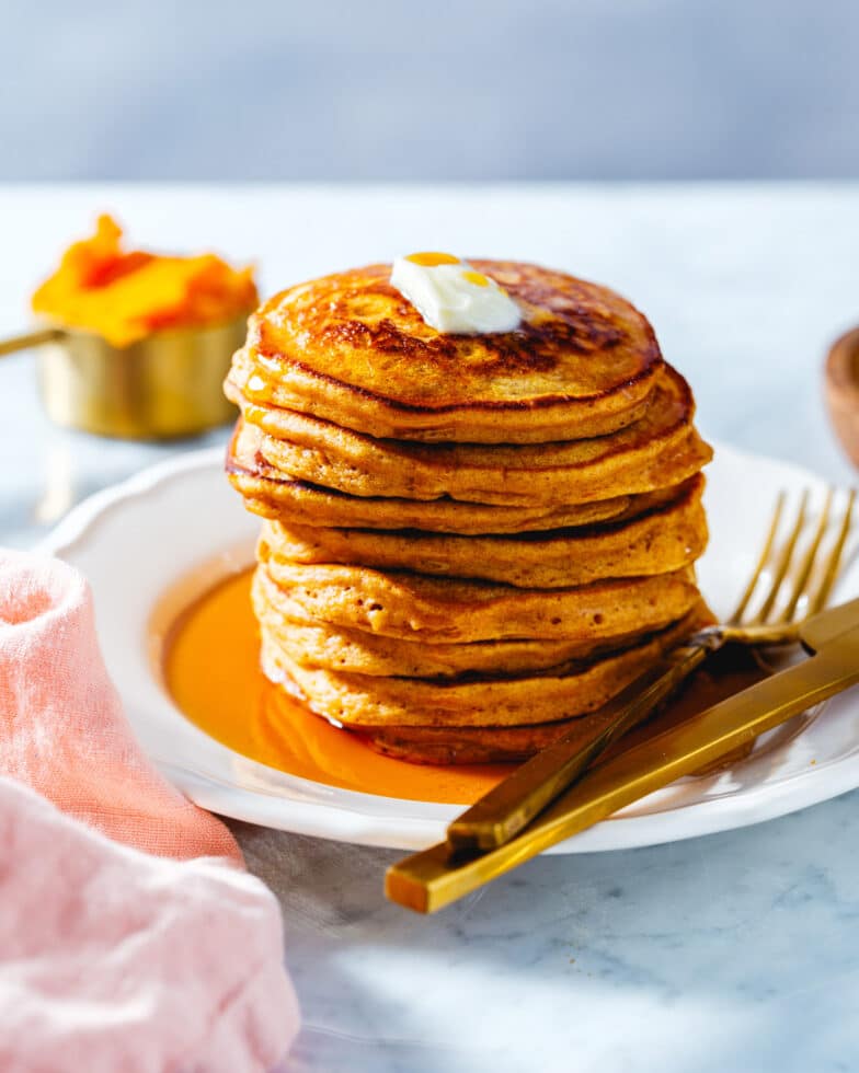 Sweet Potato Pancakes – A Couple Cooks