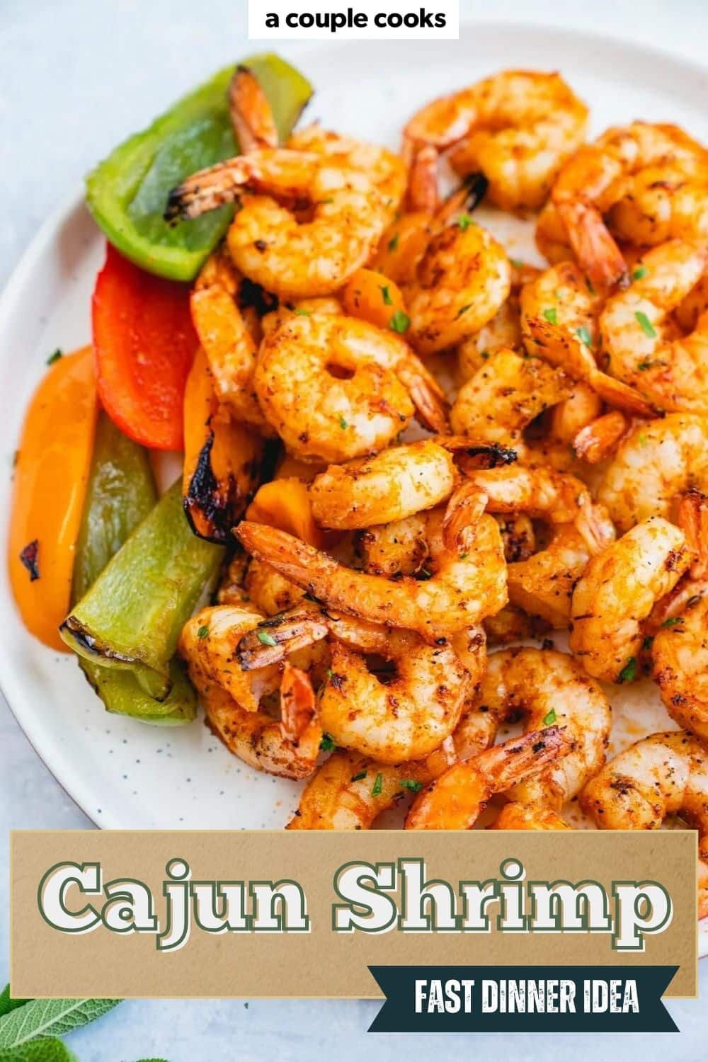 Easy Cajun Shrimp – A Couple Cooks