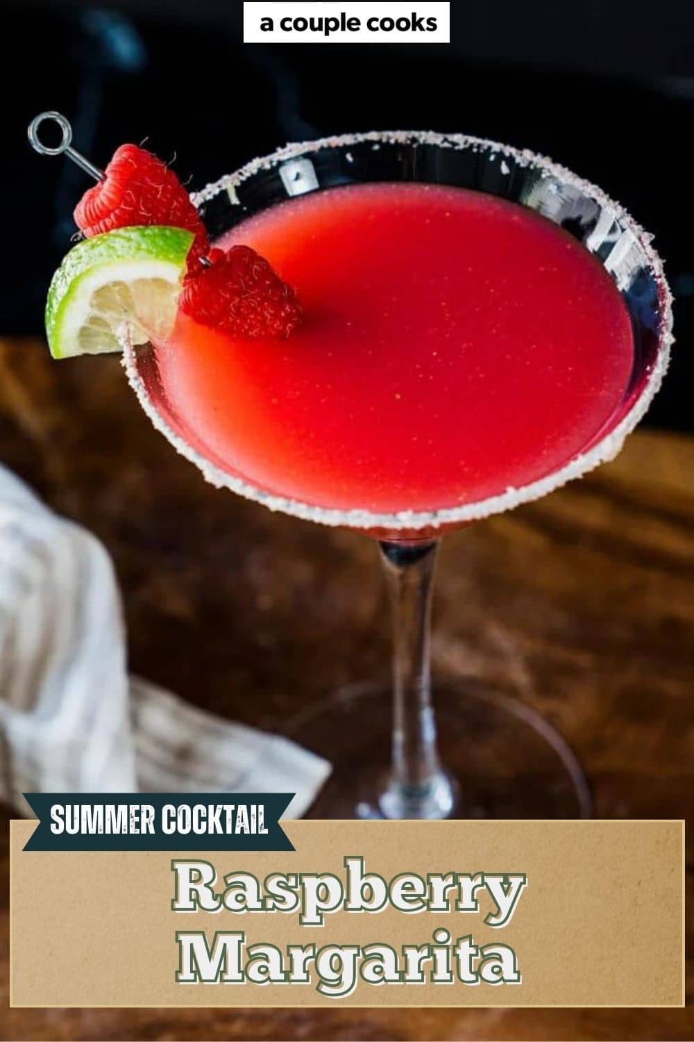 Perfect Raspberry Margarita – A Couple Cooks