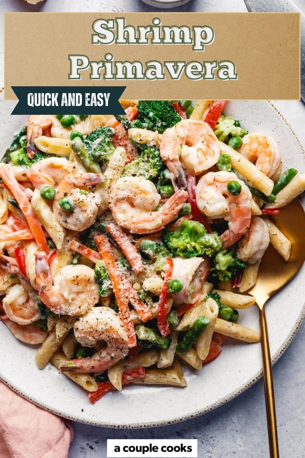 Shrimp Primavera – A Couple Cooks