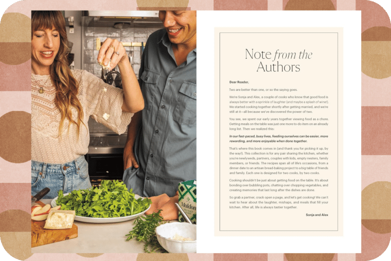 Cookbook -- A Couple Cooks: 100 Recipes to Cook Together