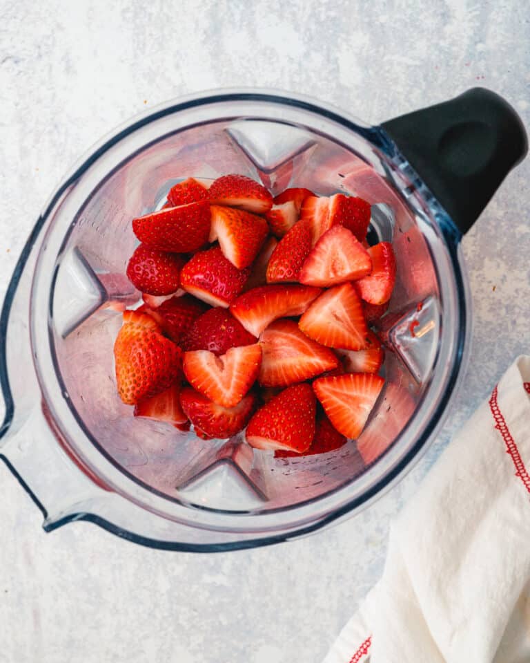 Strawberry Slushie – A Couple Cooks