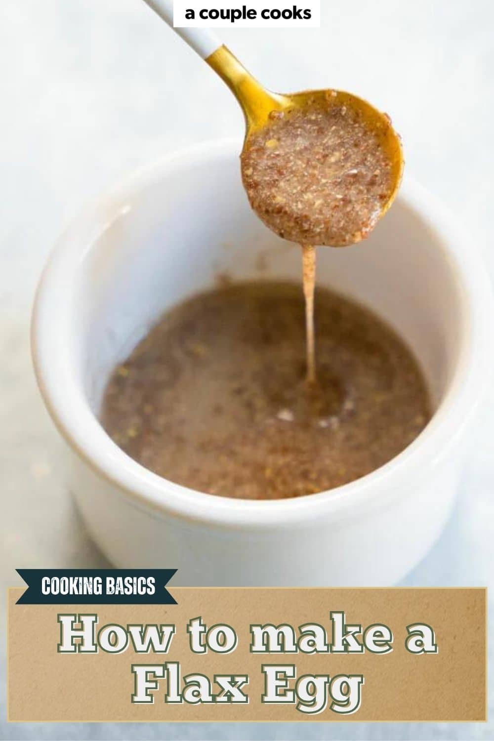 Flax Egg (How to Make This Easy Egg Replacement!) – A Couple Cooks