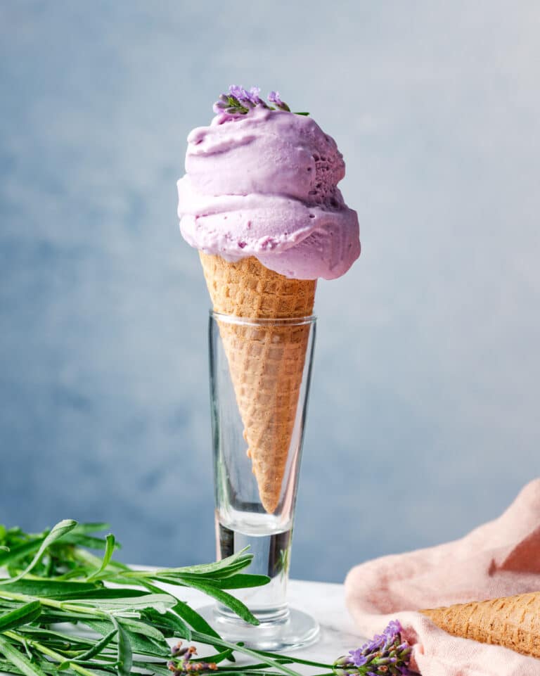 Lavender Ice Cream – A Couple Cooks