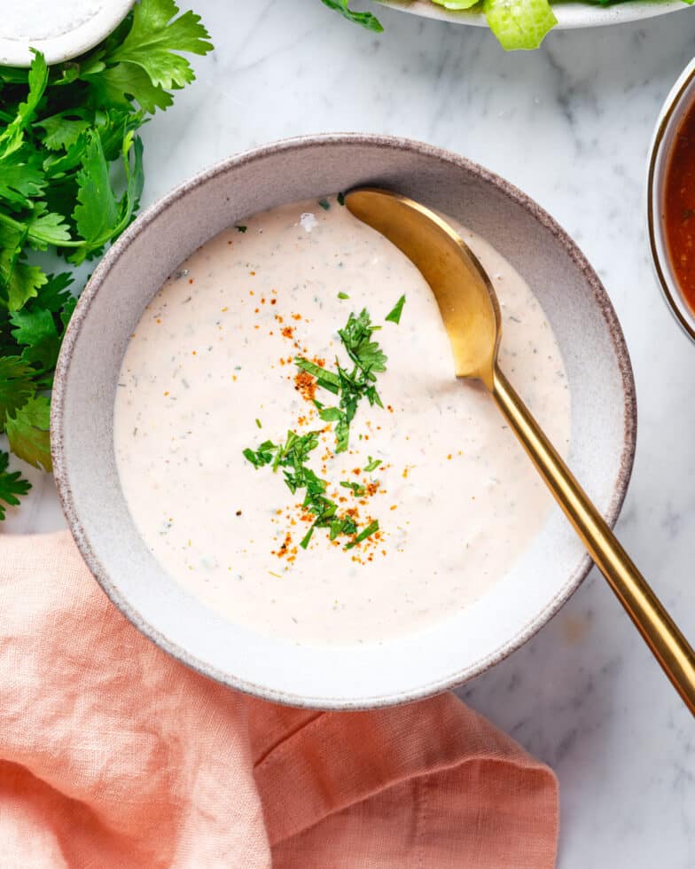 Salsa Ranch Dressing – A Couple Cooks