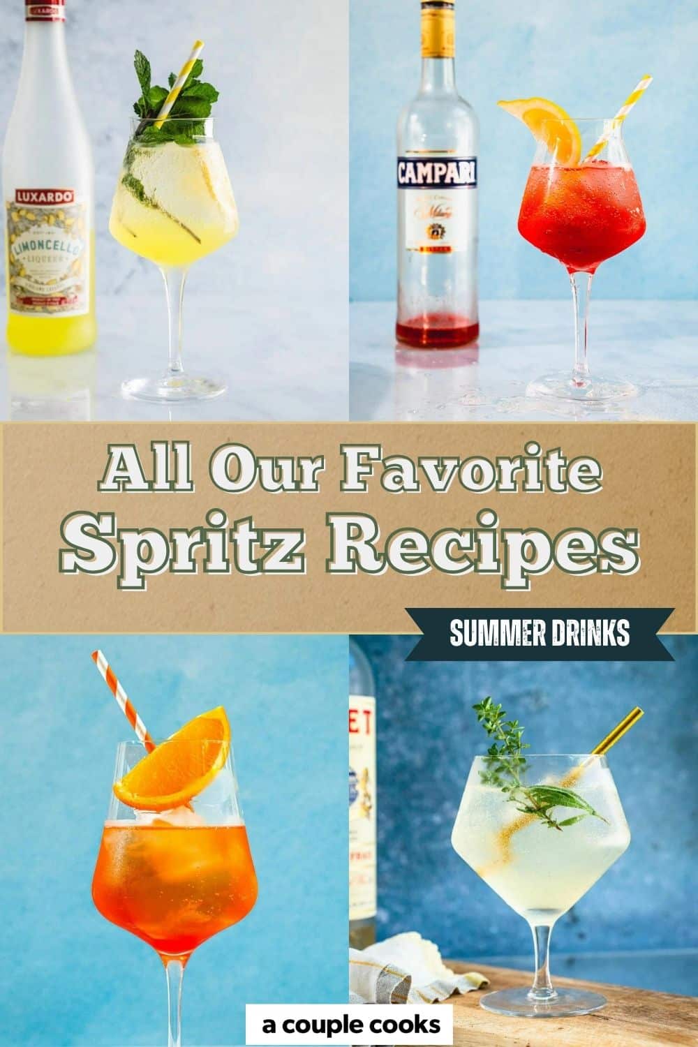 7 Spritz Recipes for Any Season – A Couple Cooks