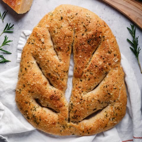 Fougasse Bread (French Flatbread!)