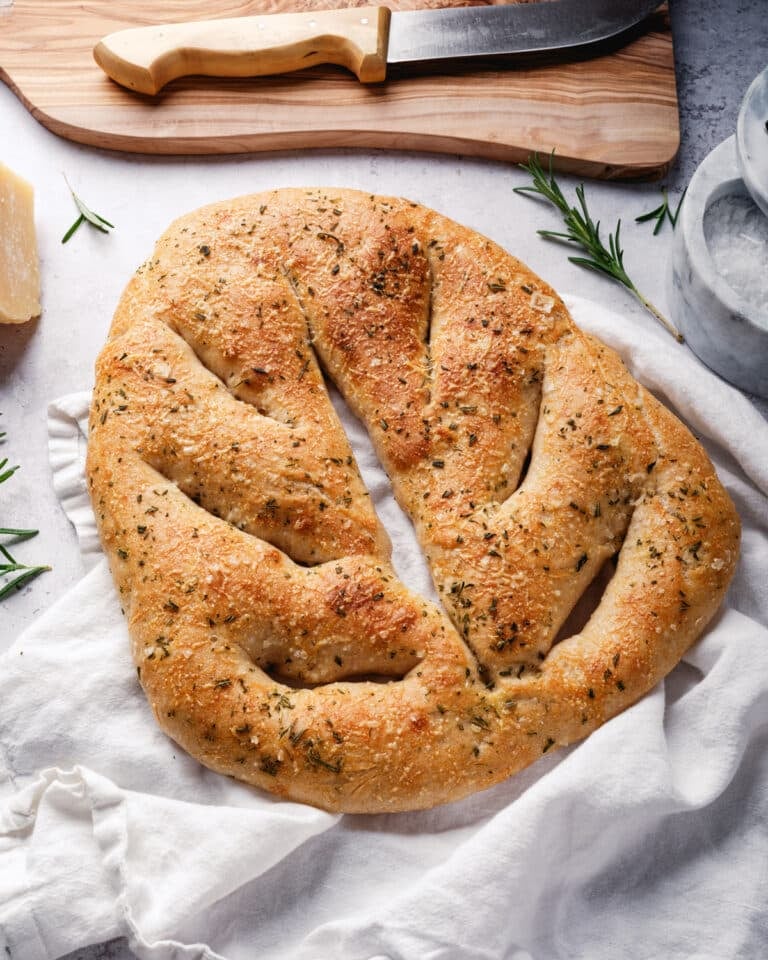 Fougasse Bread (French Flatbread!)