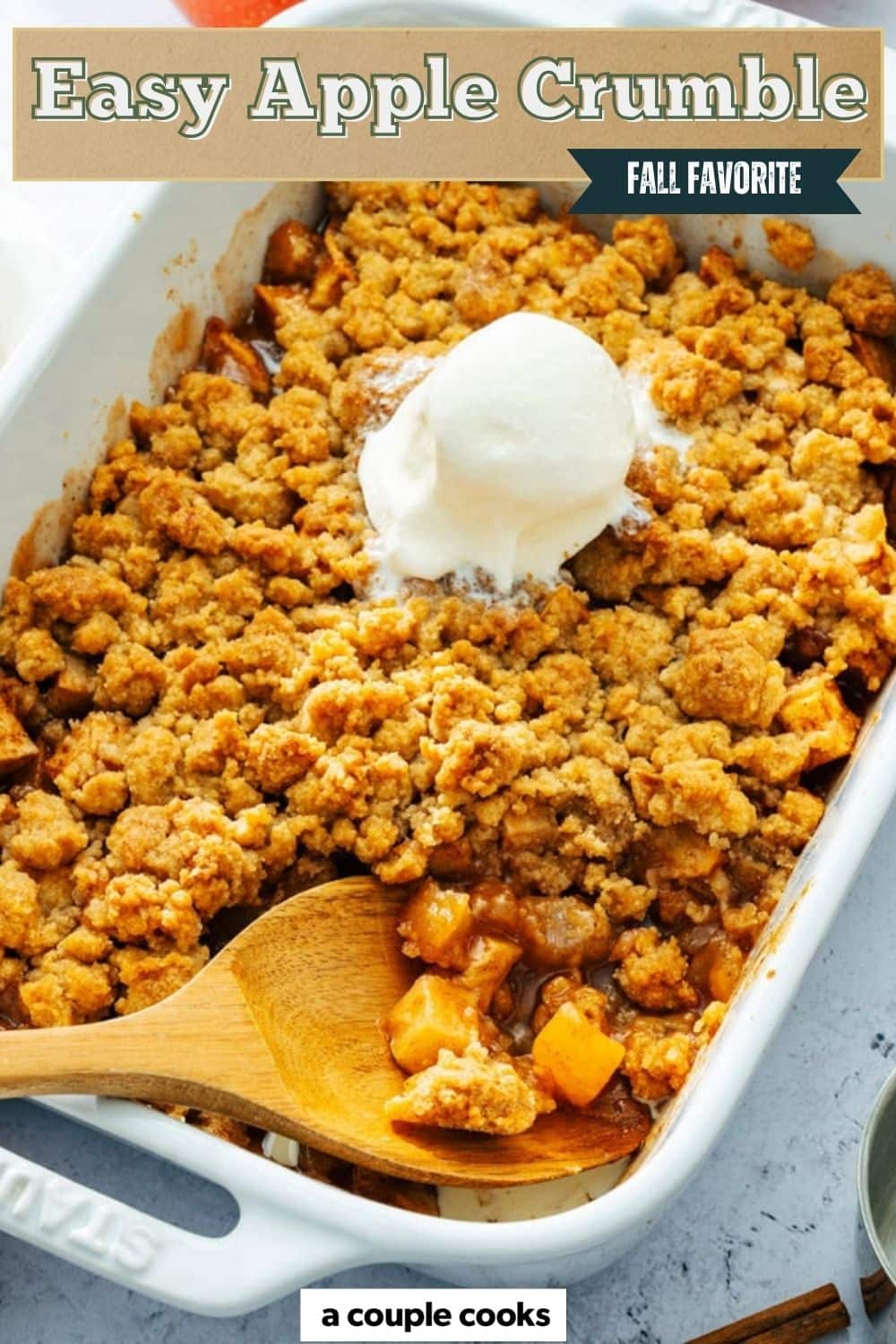 Perfect Apple Crumble – A Couple Cooks