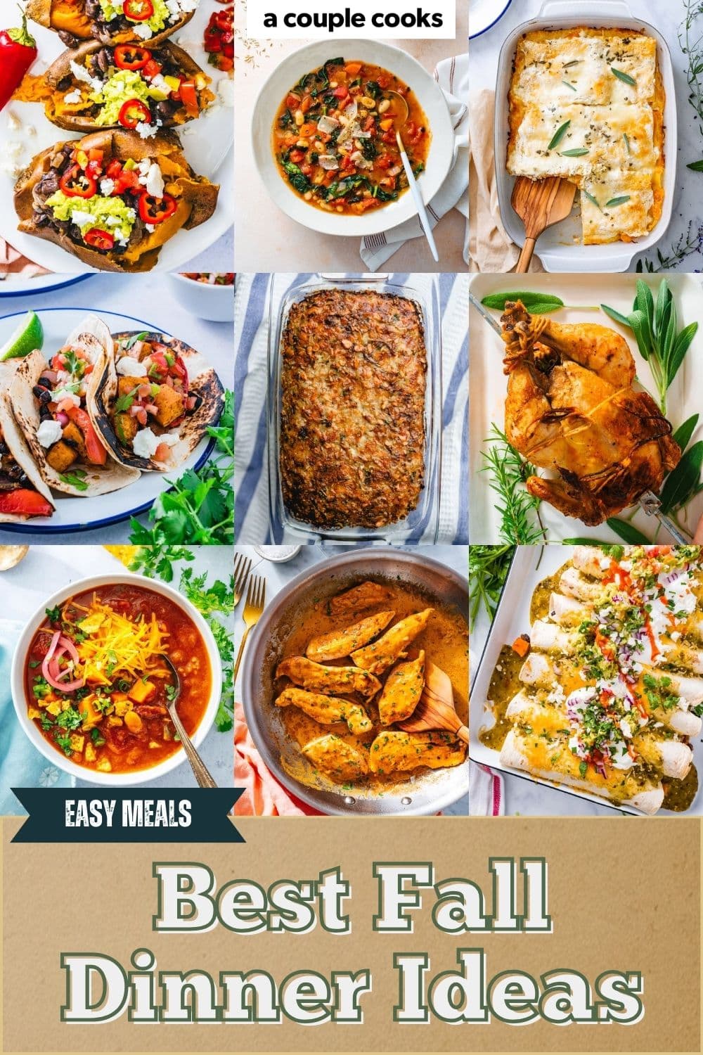 30 Cozy Fall Dinner Ideas – A Couple Cooks