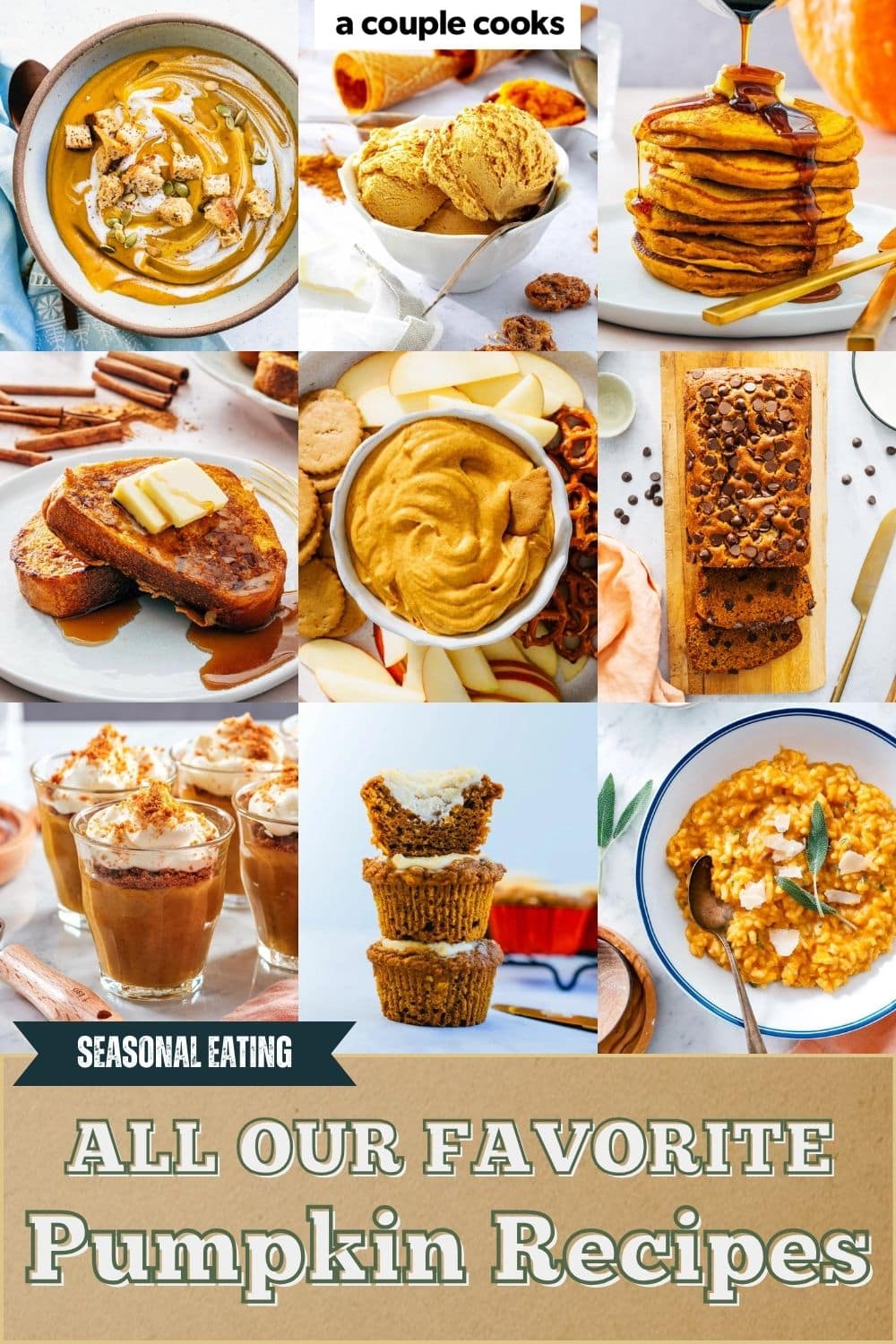 35 Easy Pumpkin Recipes – A Couple Cooks