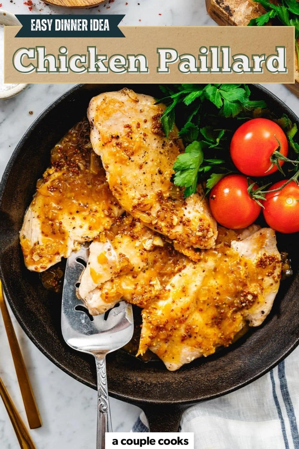 Chicken Paillard – A Couple Cooks