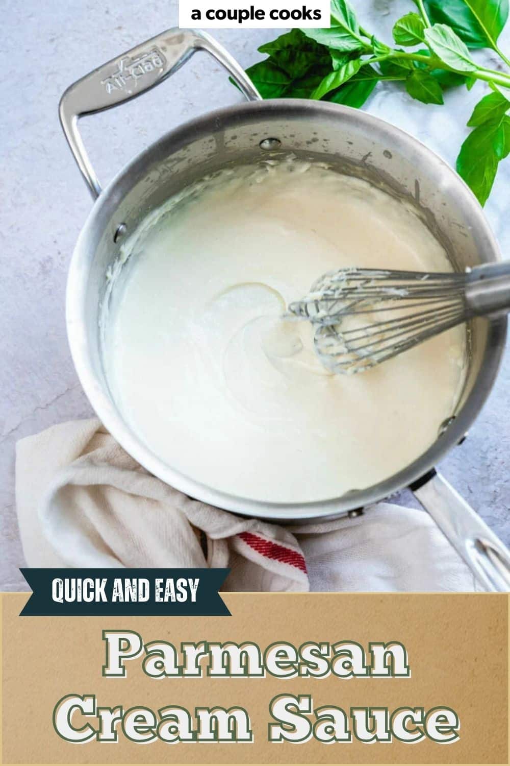 Easy Parmesan Cream Sauce (10 Minutes!) – A Couple Cooks