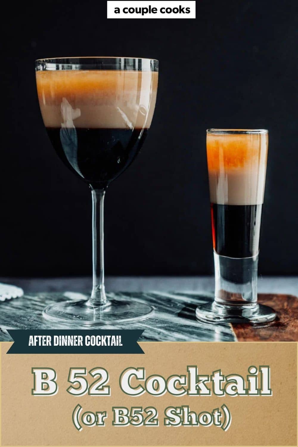 B 52 Cocktail (or B52 Shot) – A Couple Cooks