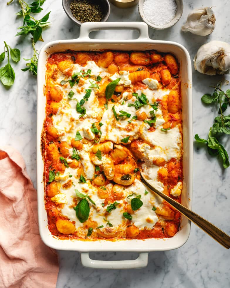 Baked Gnocchi – A Couple Cooks
