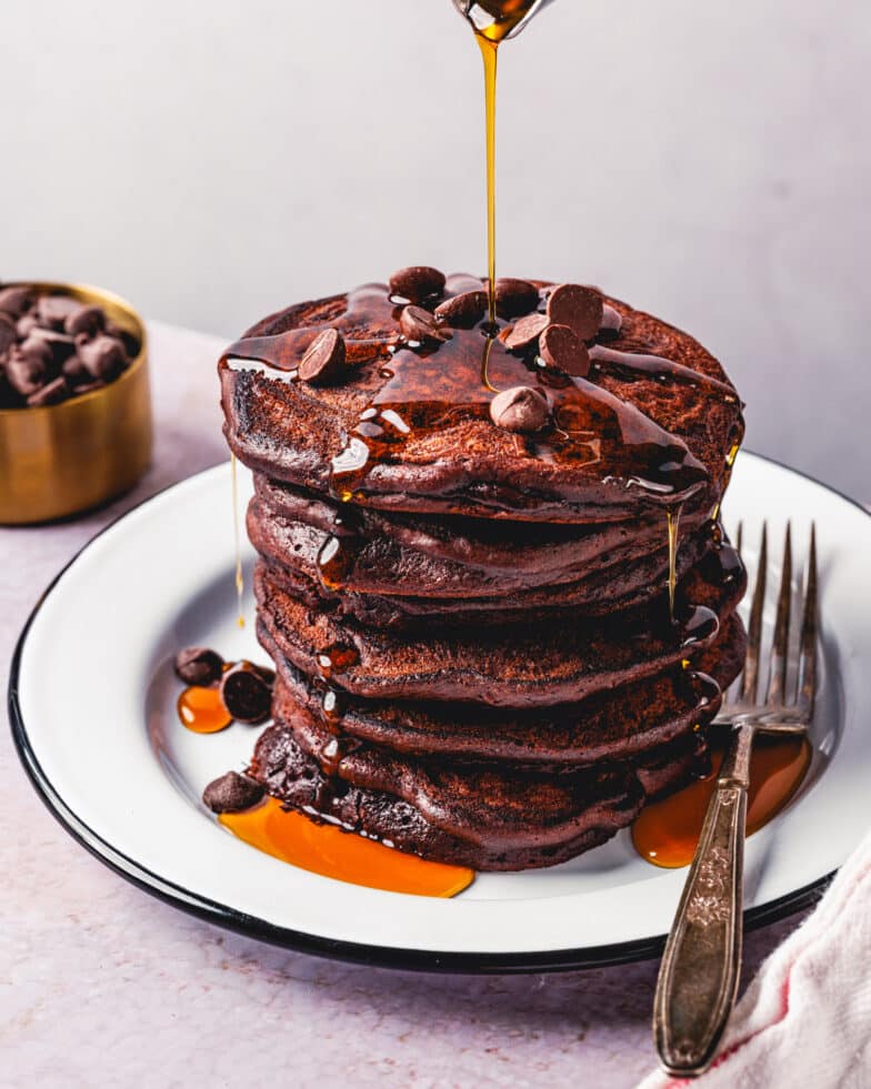 Chocolate Pancakes – A Couple Cooks