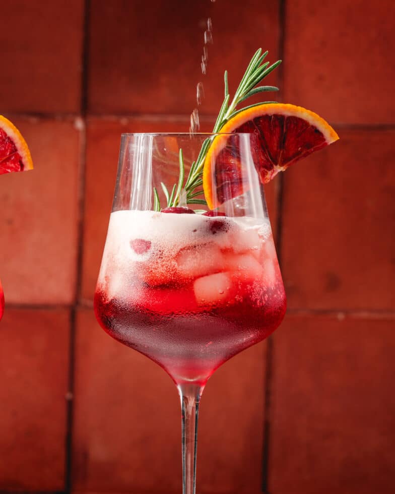 Cranberry Aperol Spritz – A Couple Cooks
