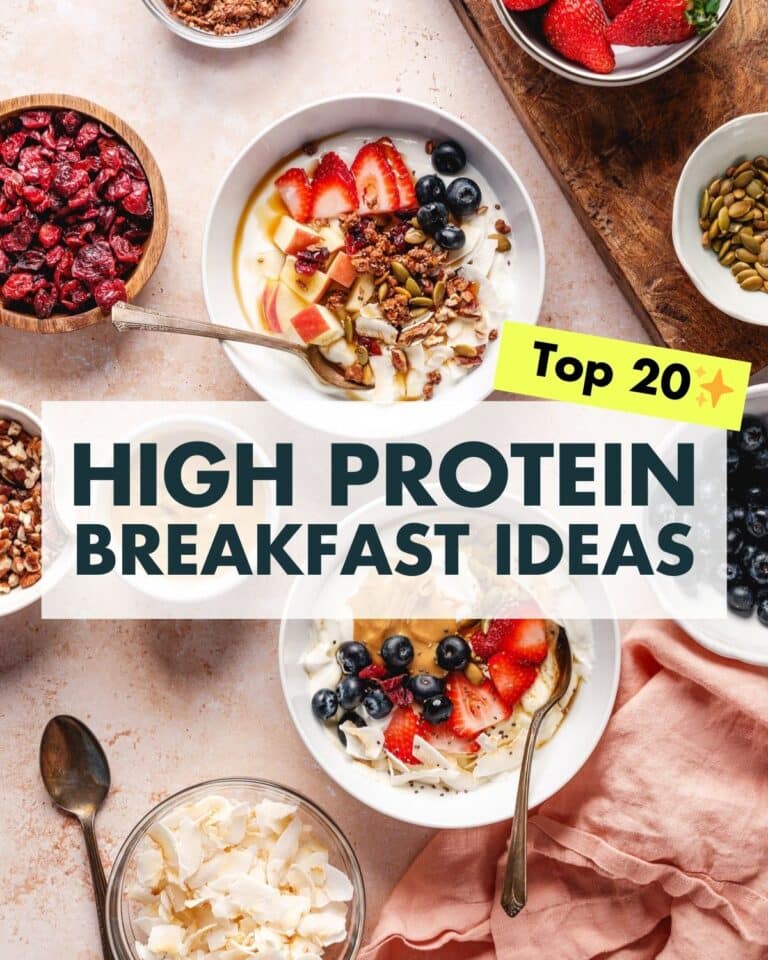 20 High Protein Breakfast Ideas – A Couple Cooks
