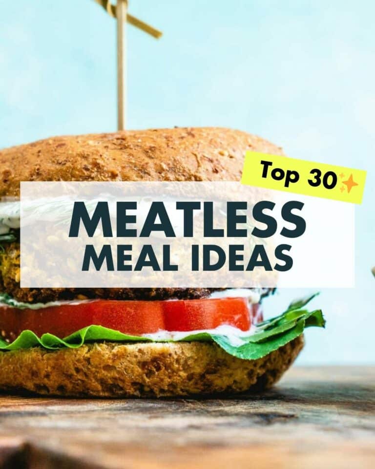 30 Meatless Meal Ideas ~ Food Buddy
