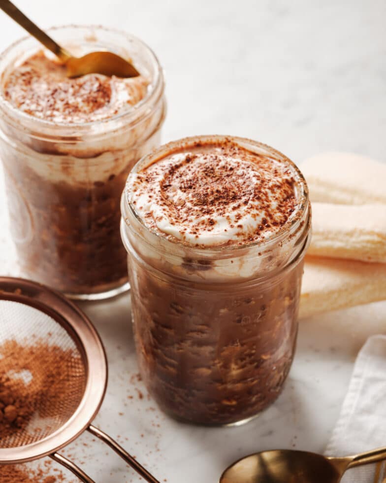 Tiramisu Overnight Oats ~ Food Buddy