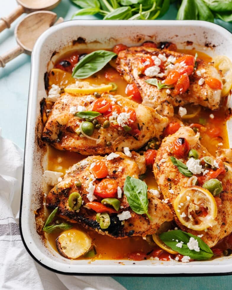 Mediterranean Chicken – A Couple Cooks