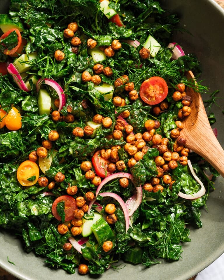 My Go-To Massaged Kale Salad – A Couple Cooks